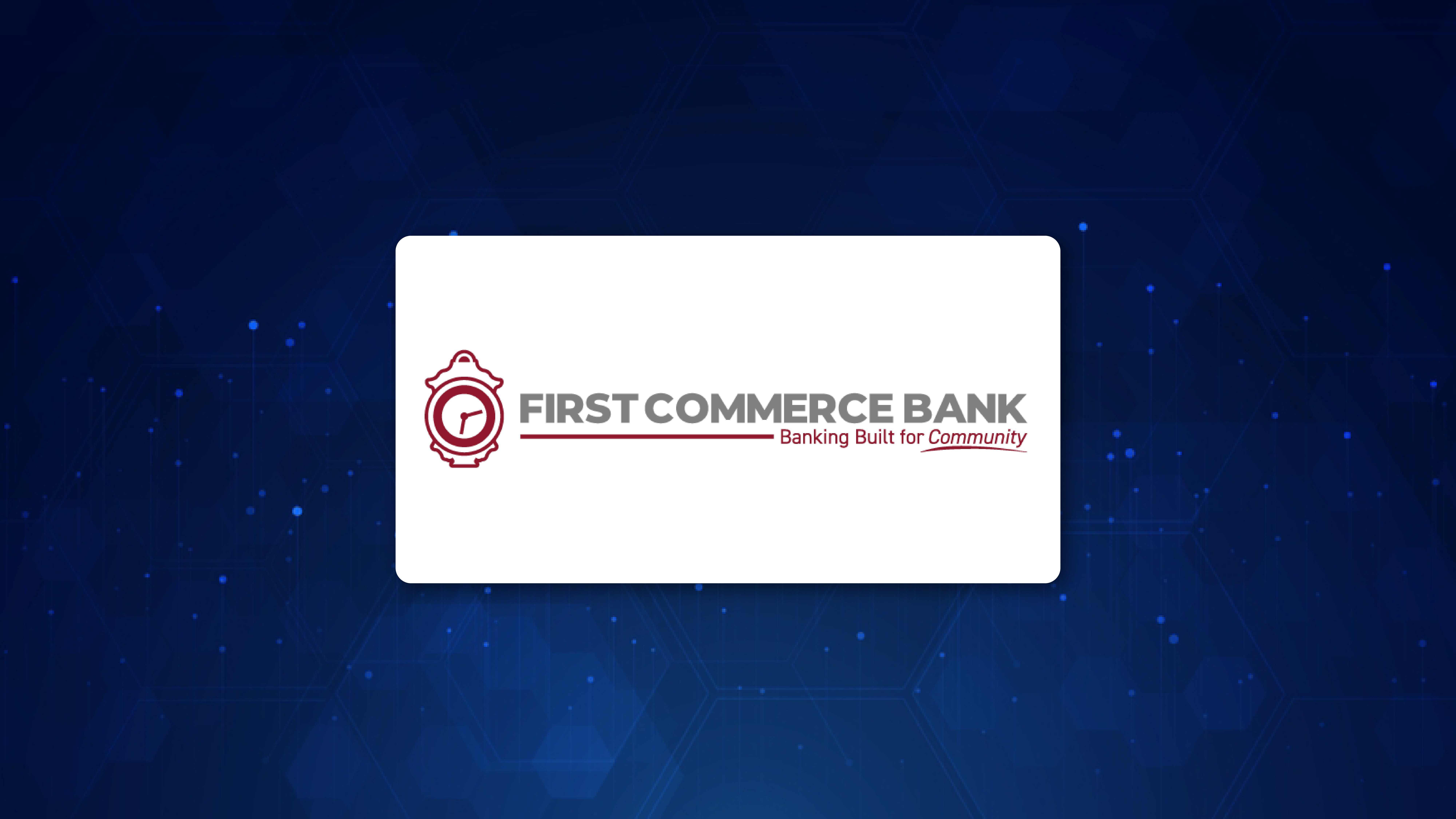 First Commerce Bank Partners with Vikar to digitize their account ...